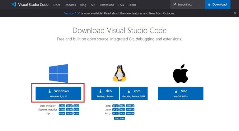 VSCode（Visual Studio Code）インストール（Windows） | server-memo.net